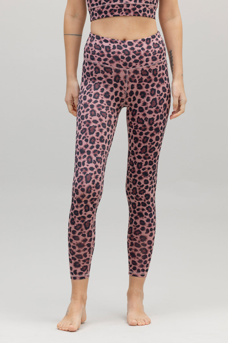 Cropped Leggings (leo rosé) – YogaEasy Shop